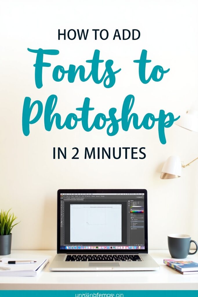 How to Add Fonts to Photoshop (Windows & macOS Guide)
